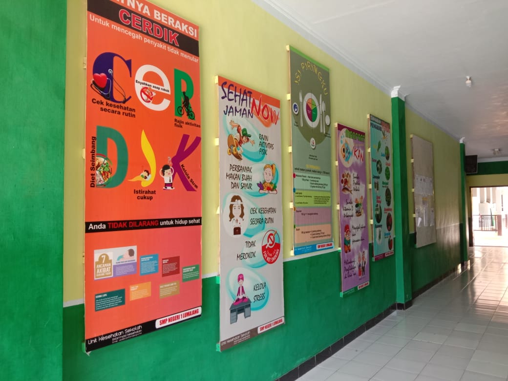 POSTER SEHAT – SMPN 1 LUMAJANG